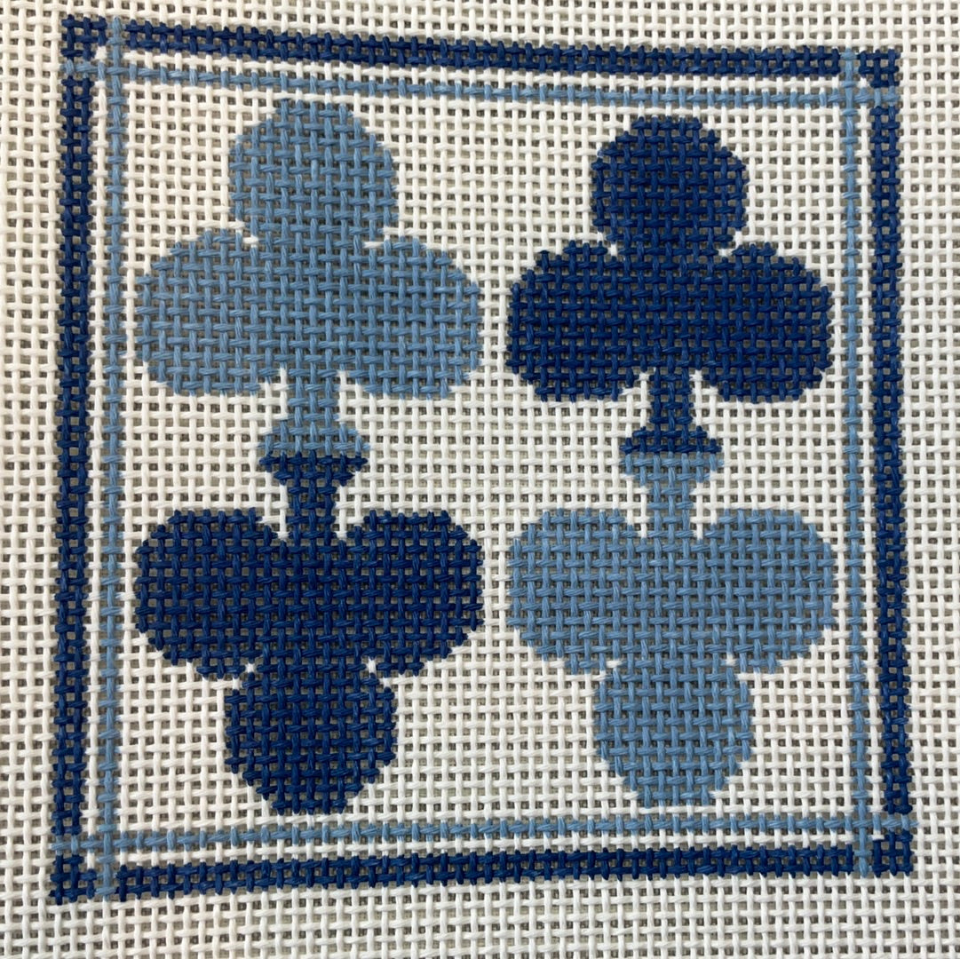 Four Blue Clubs C-KCD2237C – Heirloom Designs