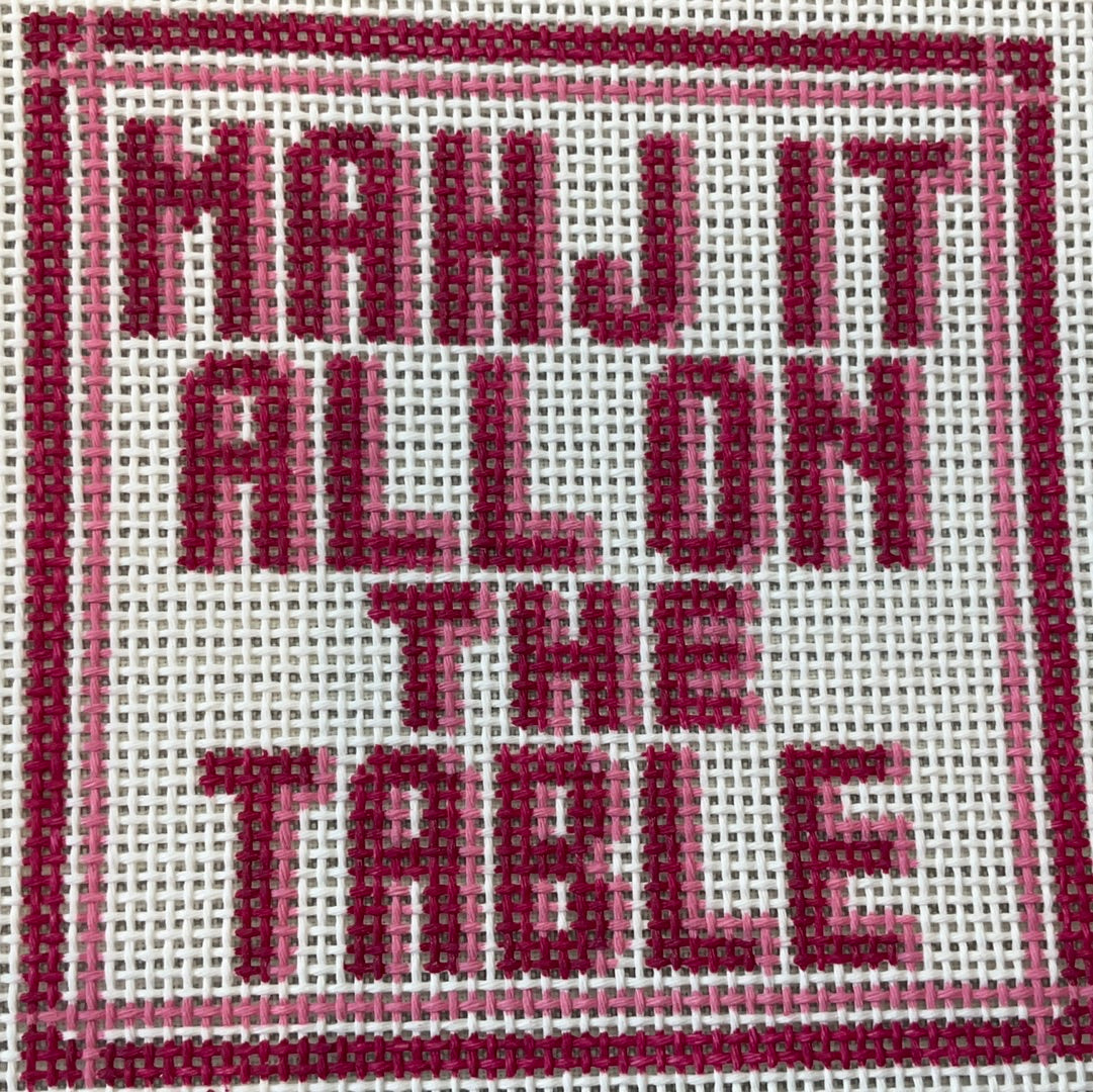 Magenta Mahj it All on the Table C-KCD2234 – Heirloom Designs